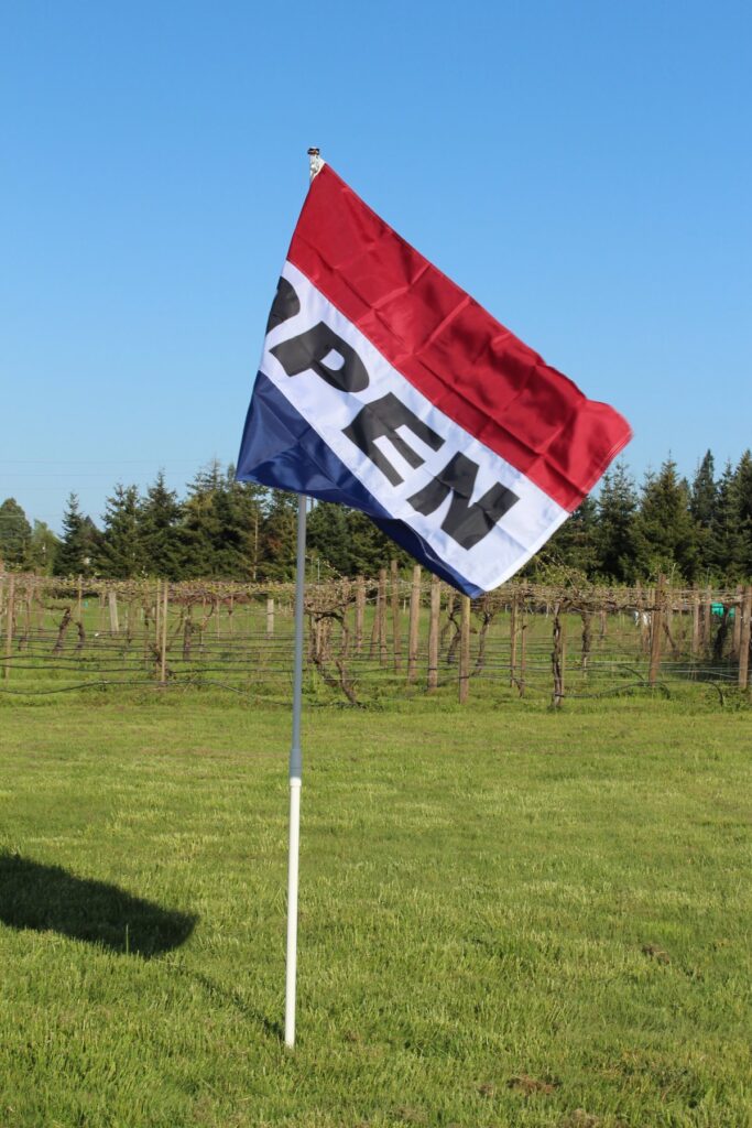 Wooden Ground Stakes - Pole Mount (x2) | ALLFLAGS.COM